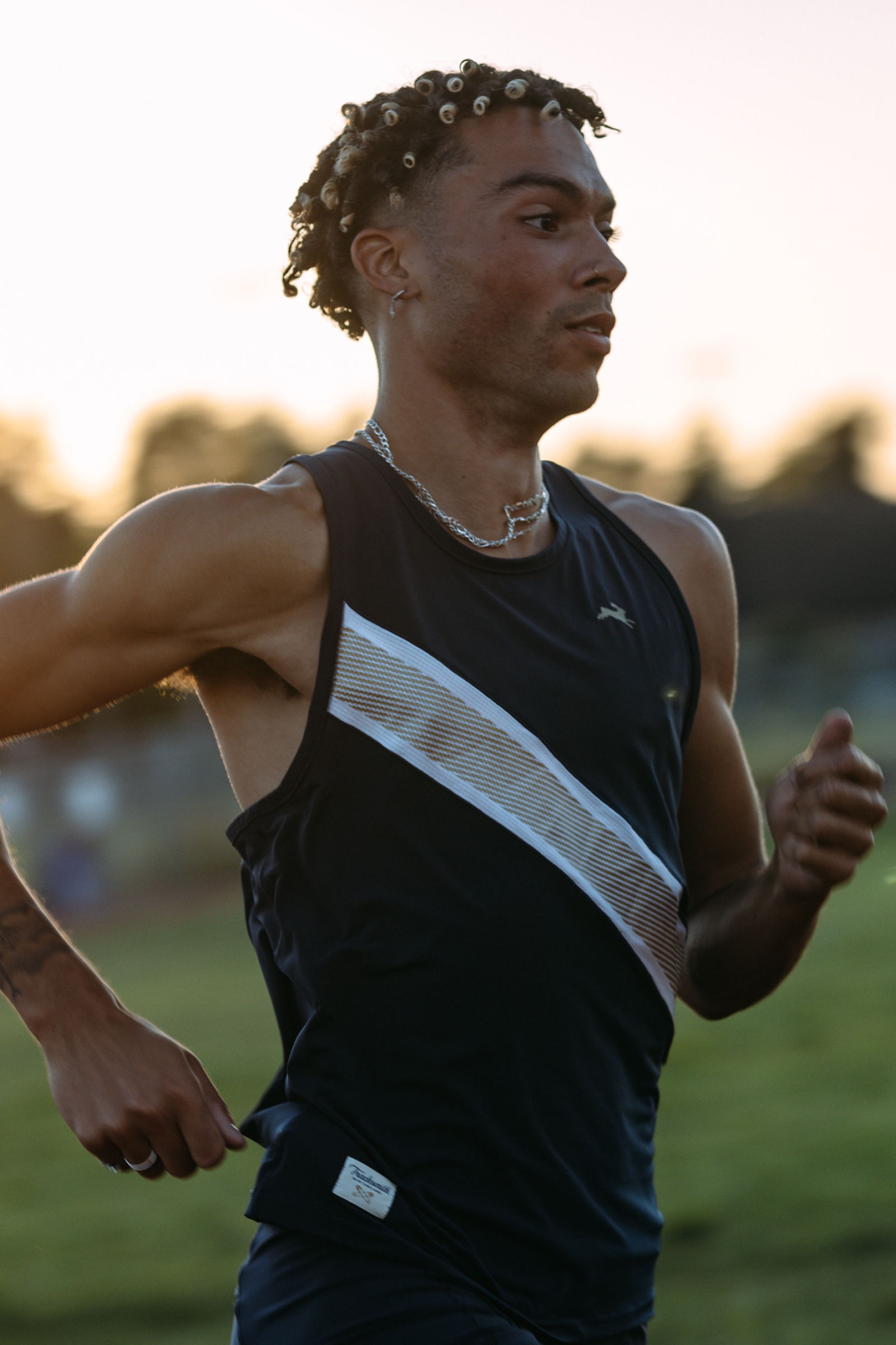 Men's Performance Running Singlets and Running Tanks