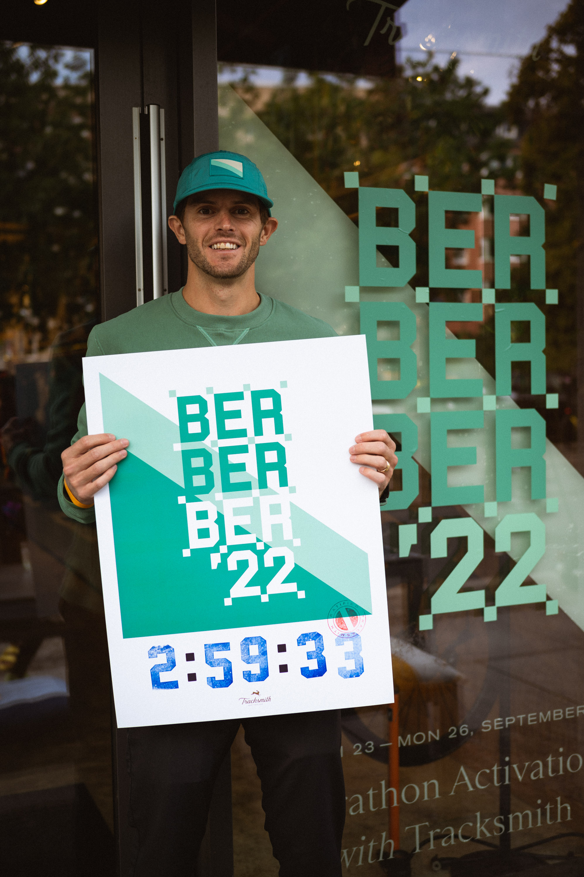 Hand Stamped Marathon Majors Poster | Tracksmith