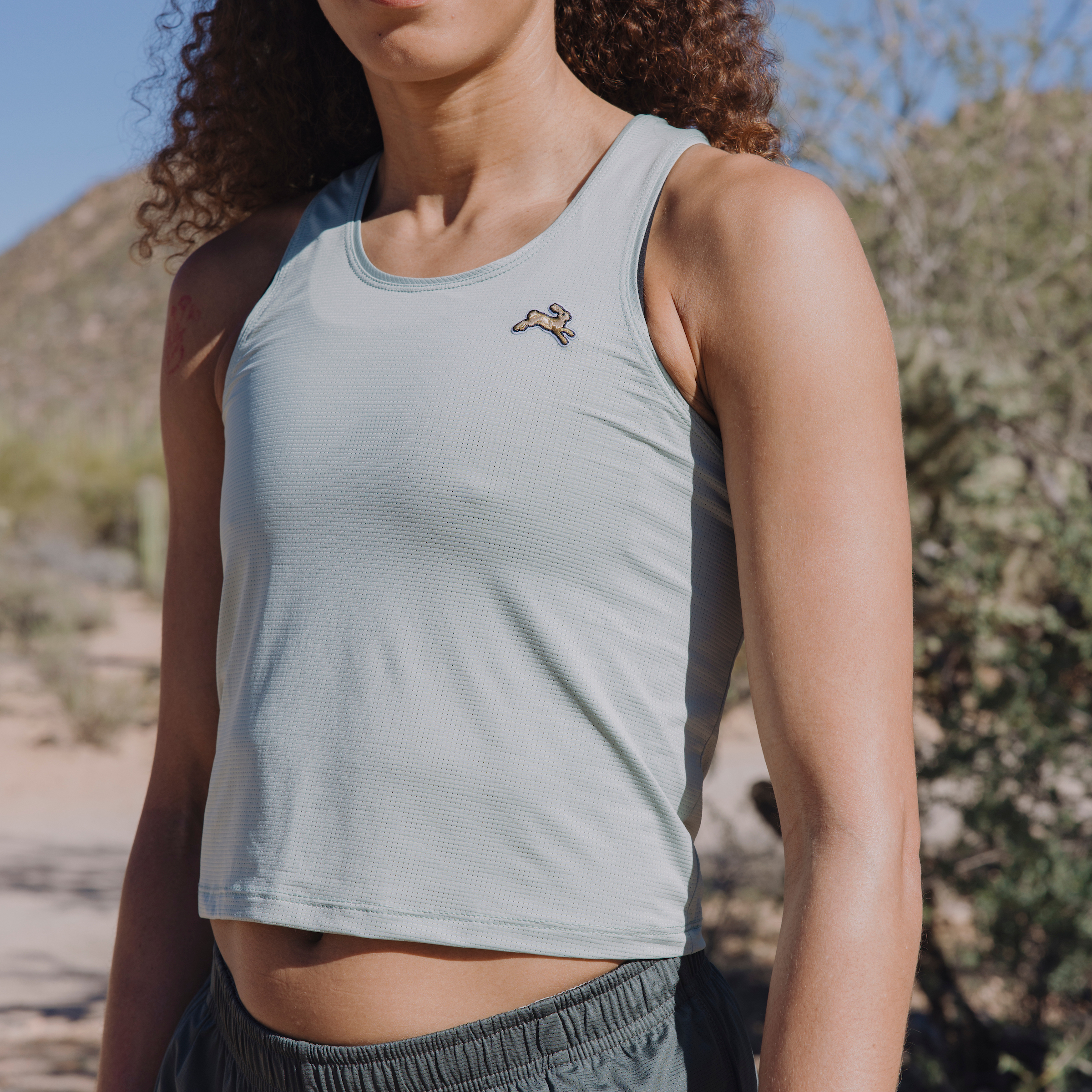Women's Twilight Crop Tank | Tracksmith